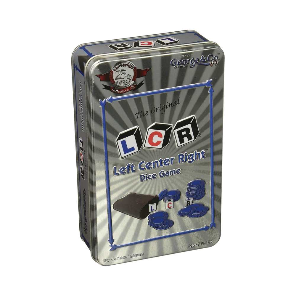 LCR, Left Centre Right - 25th Anniversary Edition: jeu de société – L ...