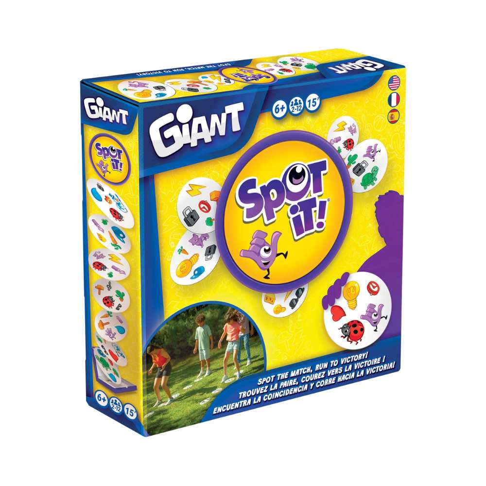 Spot It! Geant: family board game - Giant version! – L'As des jeux