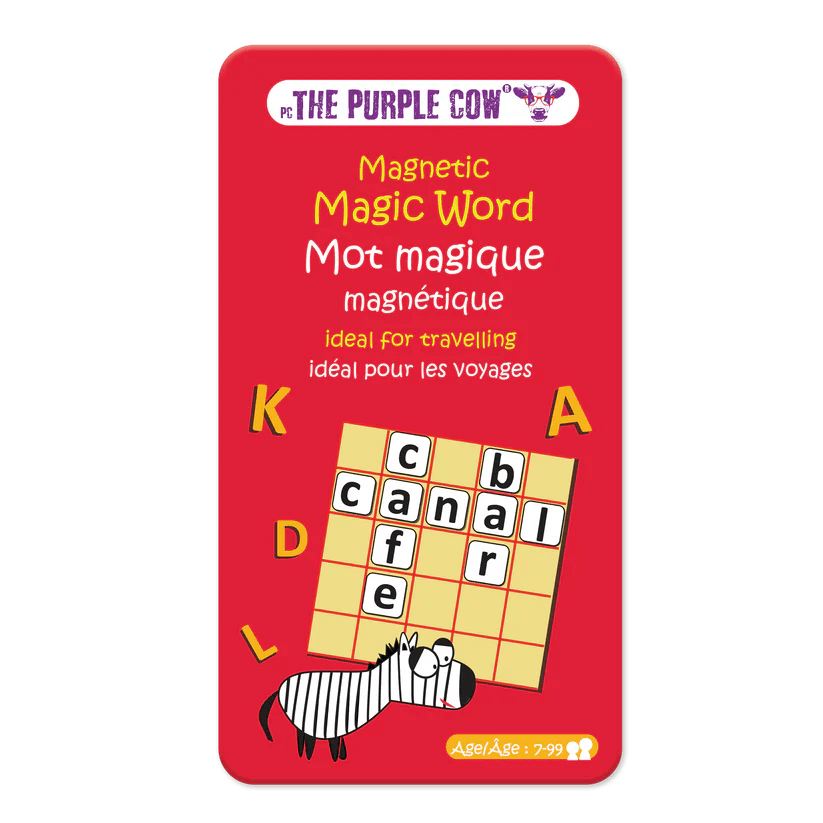 Magic Word Magnetic - Educational word and letters game – L'As des jeux