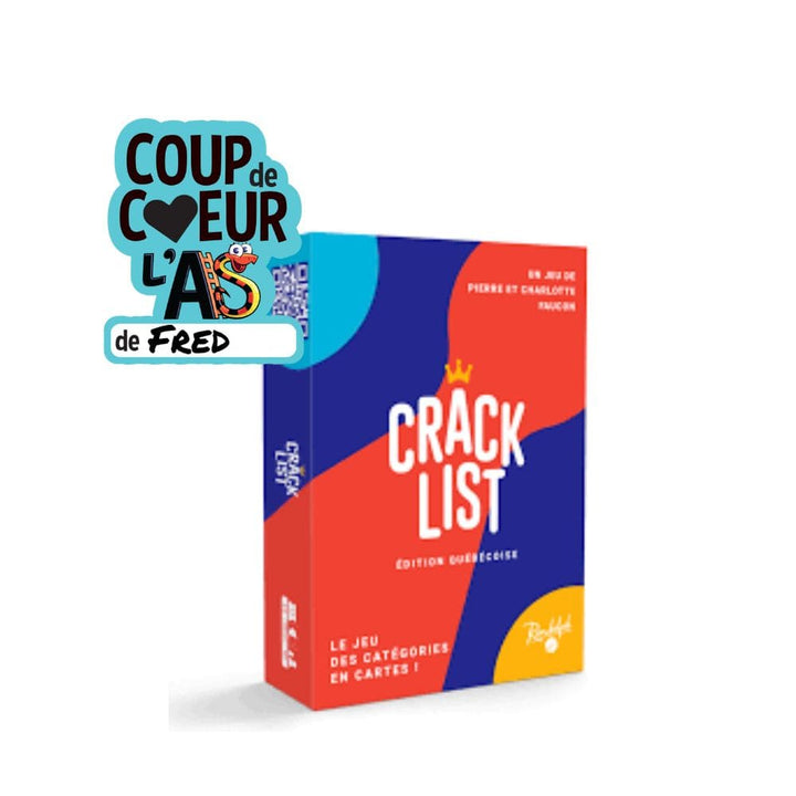 Crack List - Édition québecoise (FR) – L'As des jeux