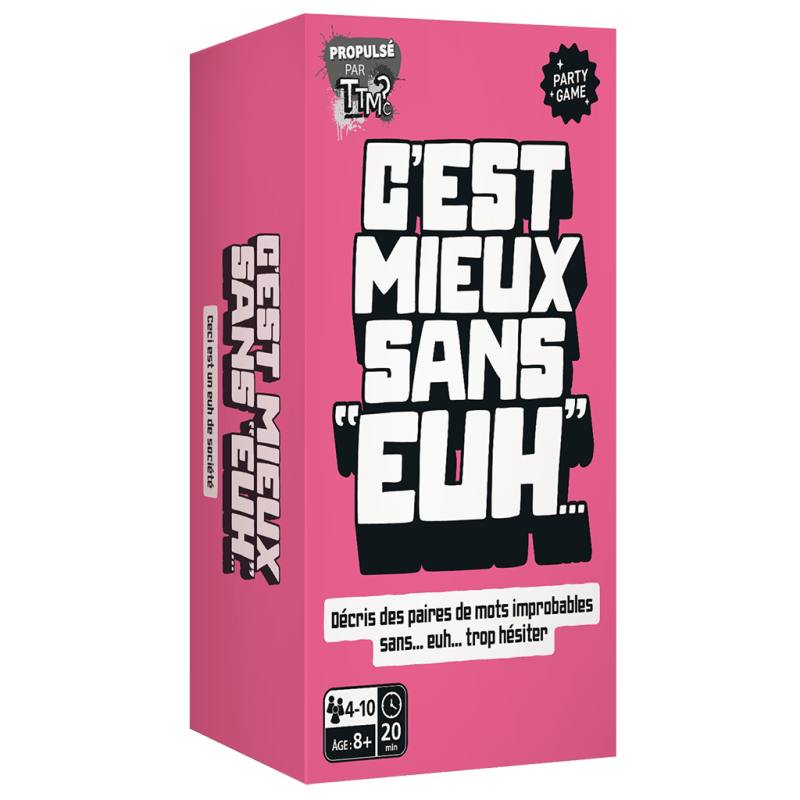 It's Better Without "Uh" (FR) - Party game for 4 to 10 players! – L'As ...