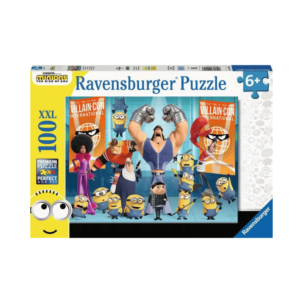 Ravensburger Minions 2: Rise of Gru children's Puzzle 100 pcs XXL – L ...