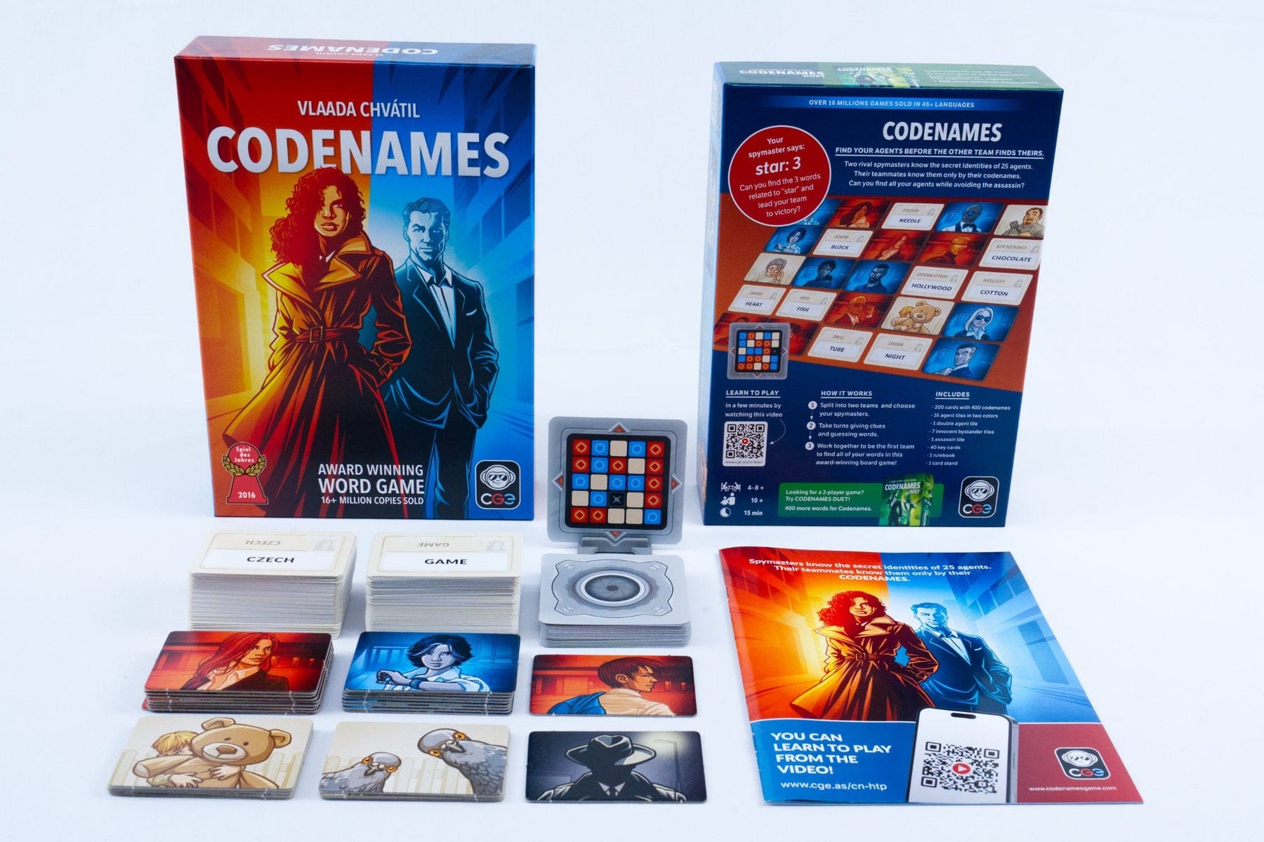 Codenames – Second Edition (EN) | Jeu de party culte – L'As des jeux