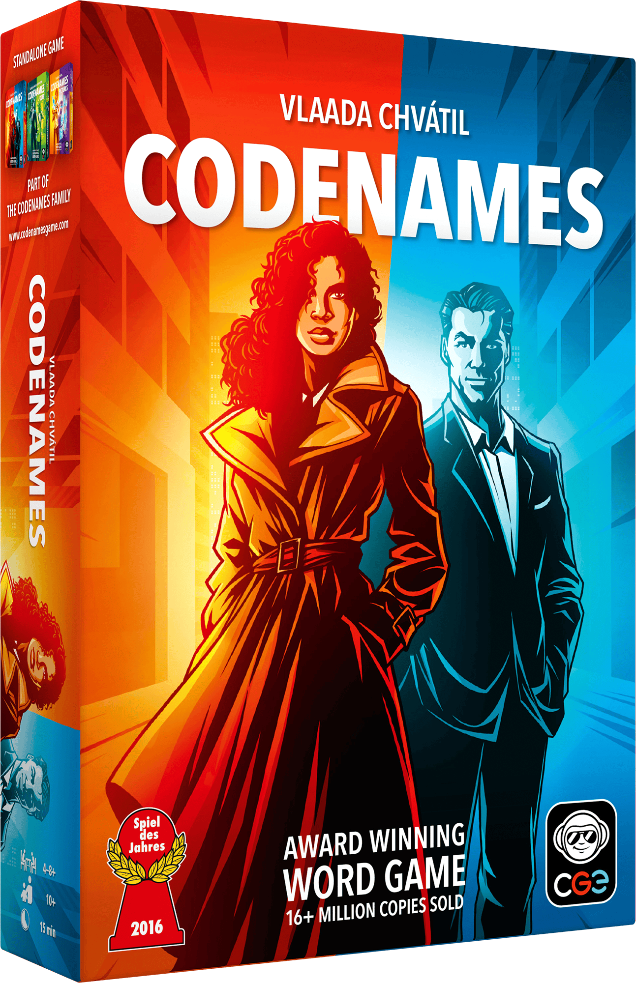Codenames – Second Edition (EN) | Jeu de party culte – L'As des jeux