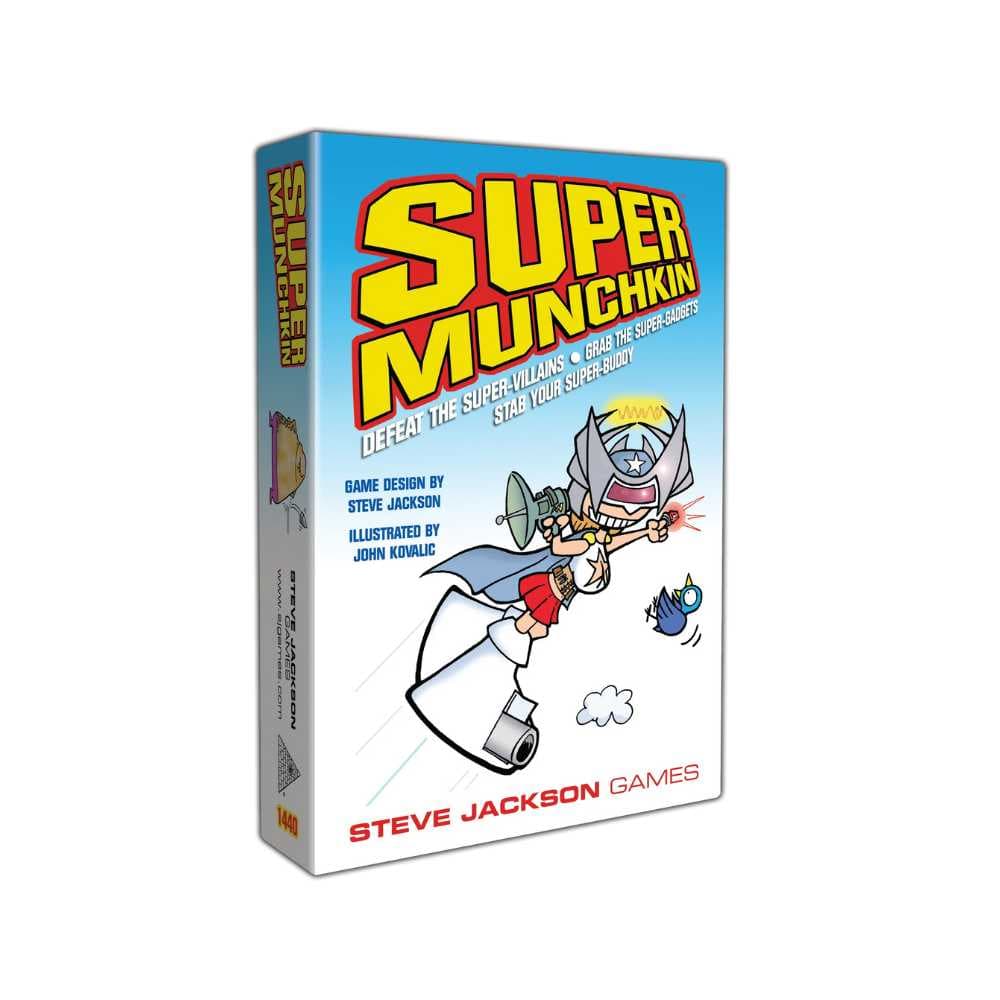 Super Munchkin, jeu de société d'ambiance - version anglaise – L'As des ...