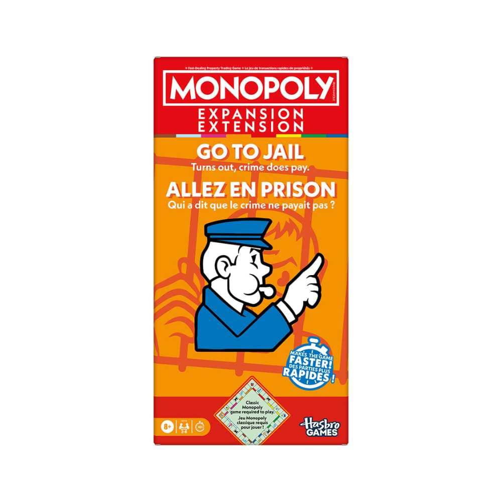 Monopoly: extension Allez en prison - jeu de société famille – L'As des ...