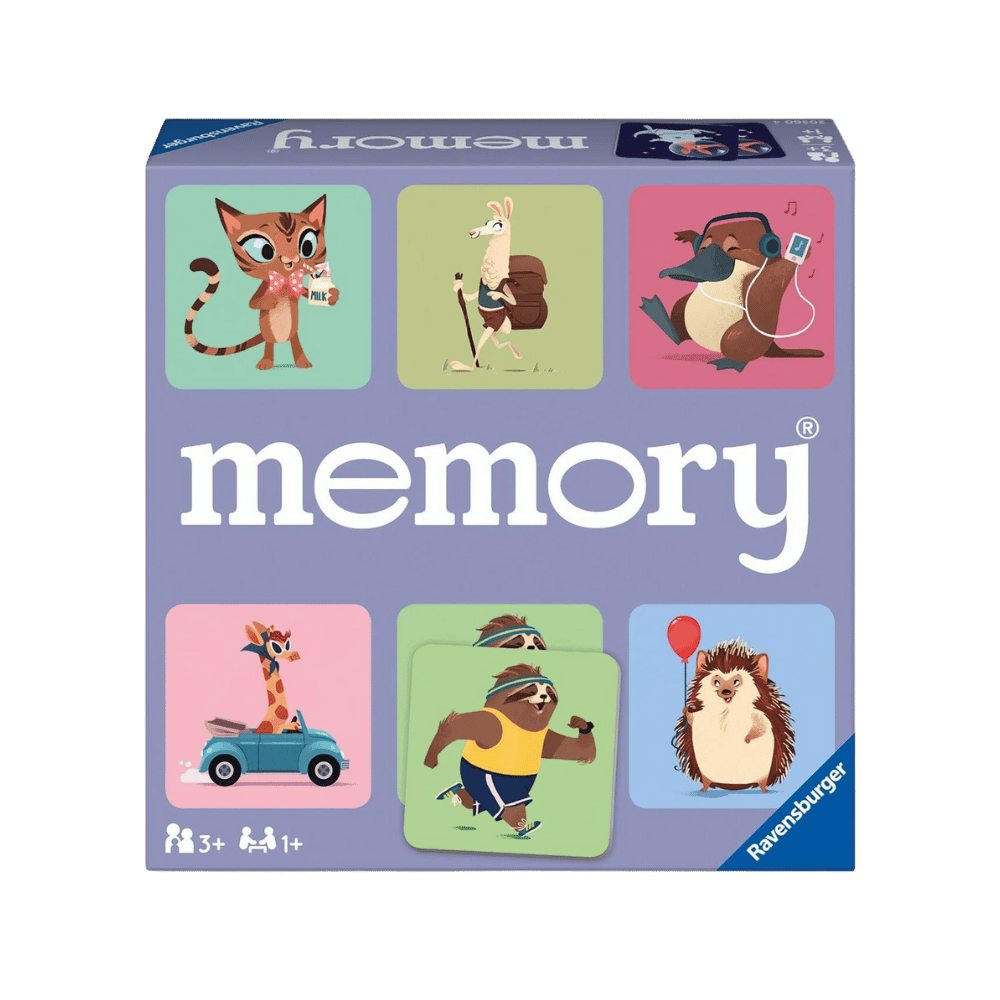 Memory: Le monde sauvage des animaux: jeu de cartes famille – L'As des jeux