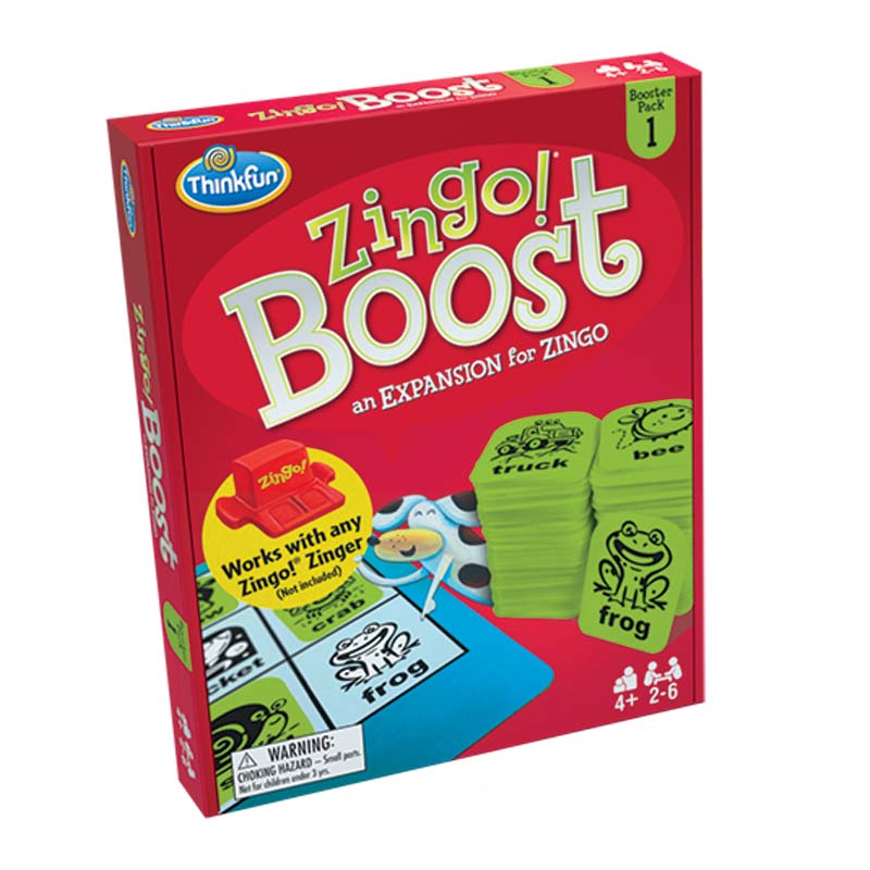 Zingo! Boost Pack 1, jeu de société enfants 4 ans - version anglaise ...