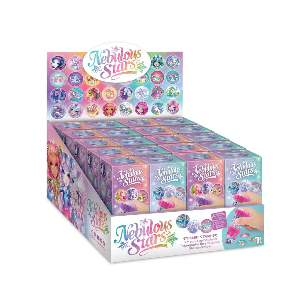 Nebulous Stars: Tampon à autocollants | Créatif et magique – L'As des jeux