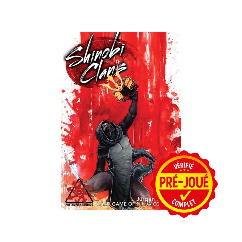 Shinobi Clans (pré-joué) (EN) – L'As des jeux