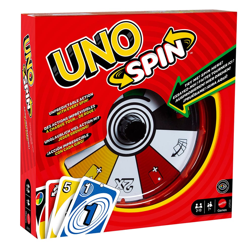 UNO Spin - Family Card Game | The classic UNO with a crazy twist – L'As ...