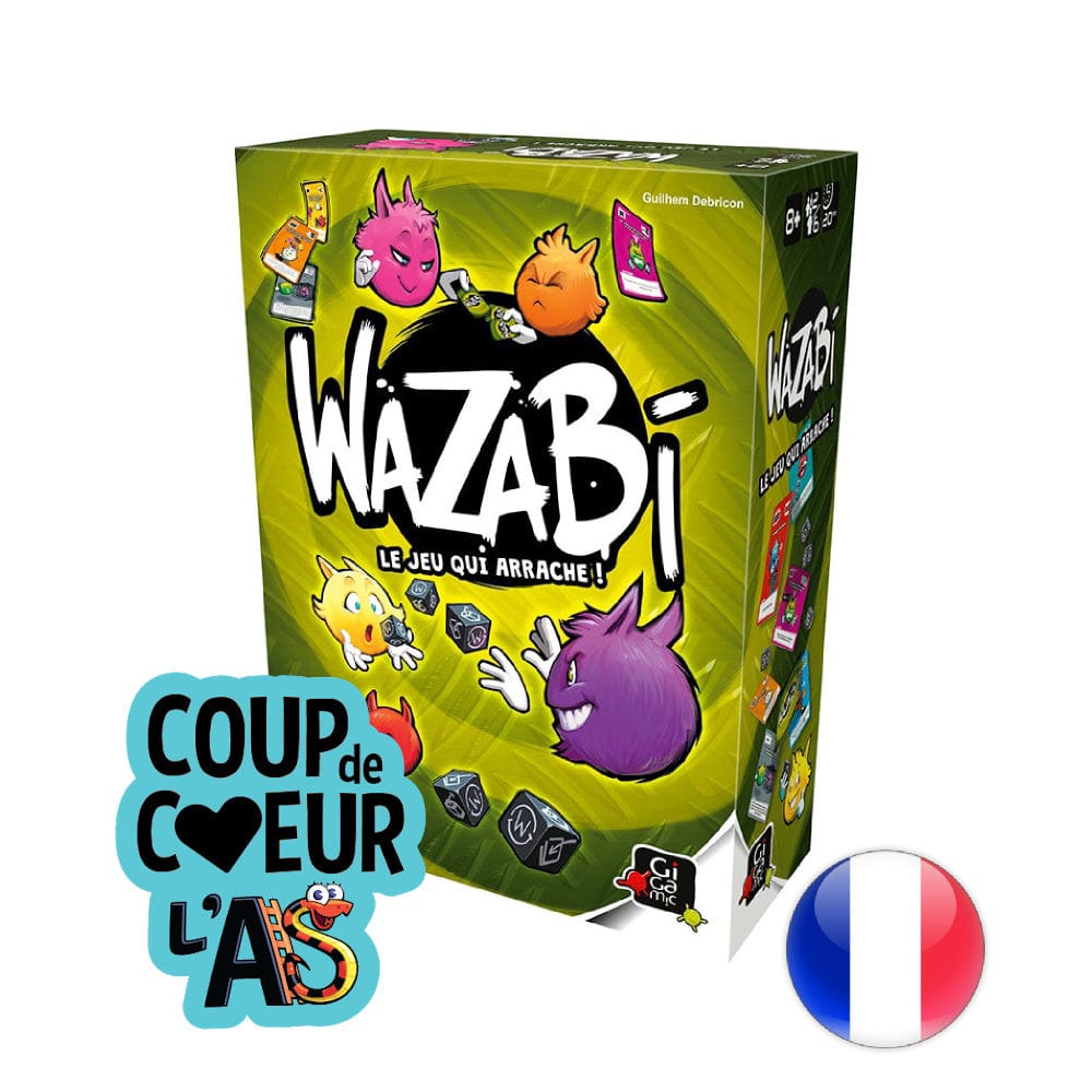 Wazabi VF - L'As des jeux - Boutique de jeux de société